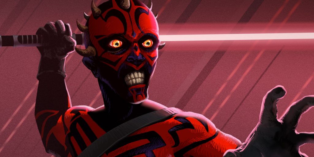 Star Wars Destiny Alt-Art: Maul - Brian Piana