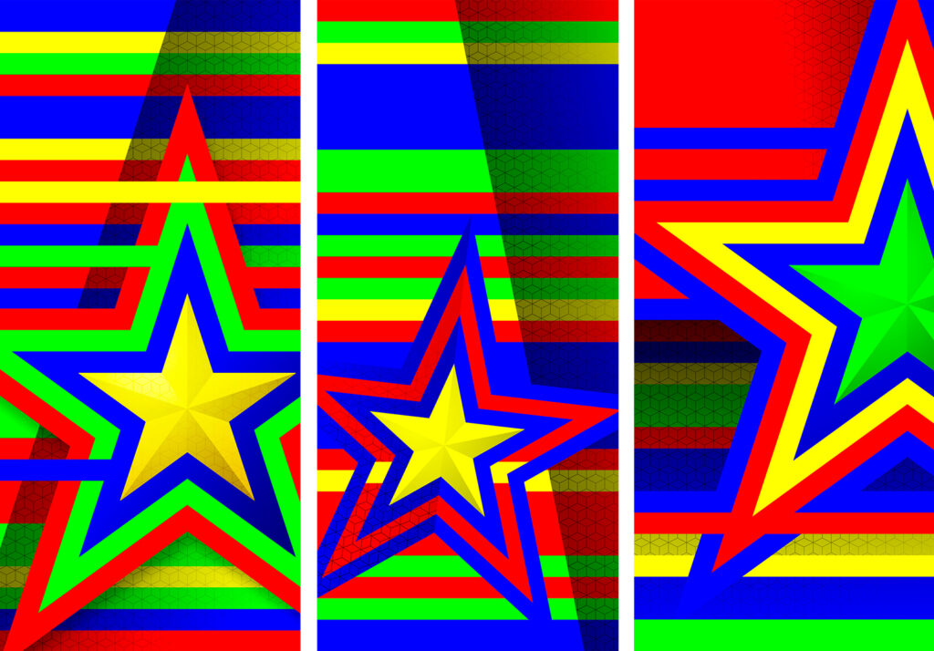 RGB iPhone Screen Designs - Brian Piana